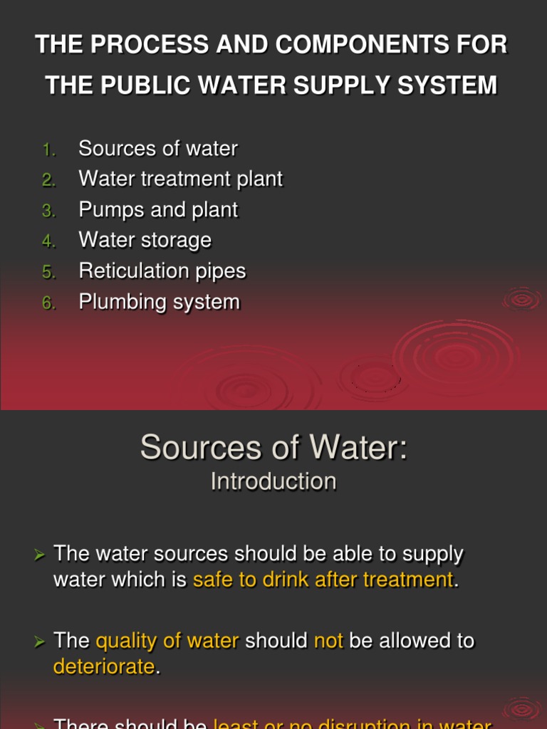 Sources of Water | PDF | Water Cycle | Water