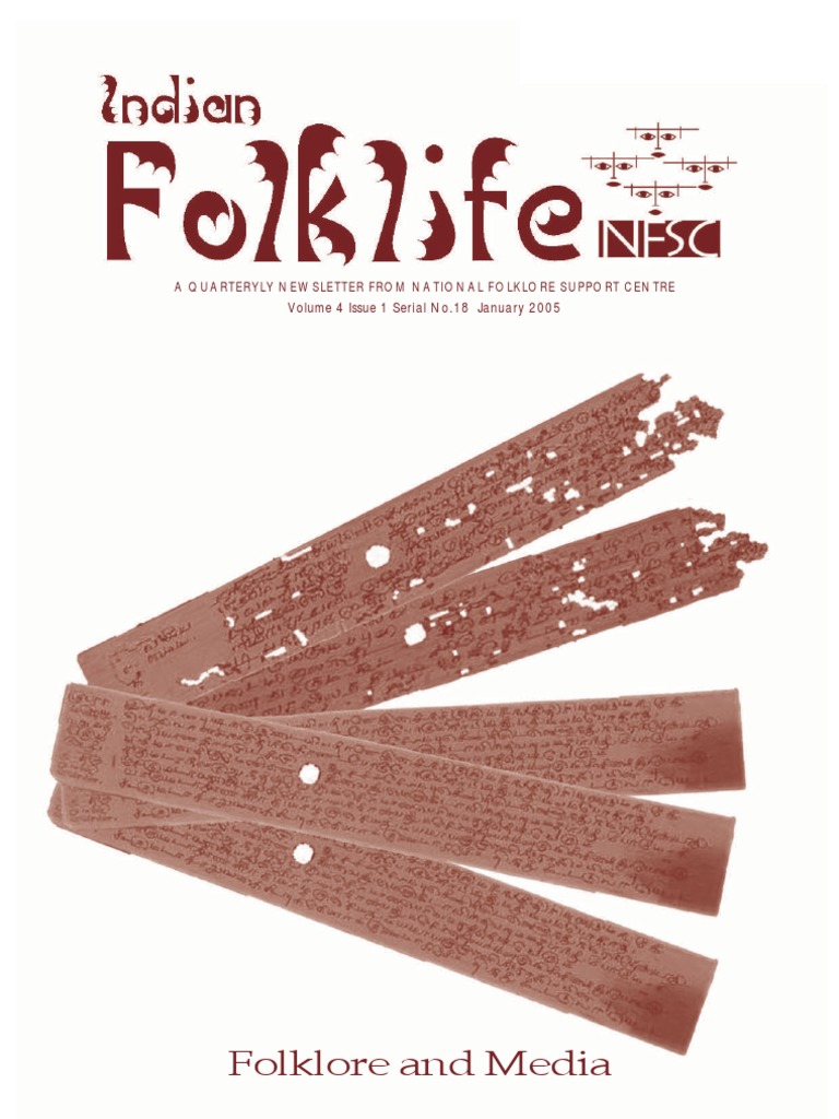 Folklore and Media - Indian Folklife 18 | PDF | Folklore | Translations