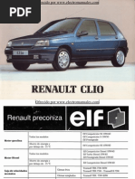 (RENAULT) Manual de Esquemas Electricos Renault Clio 2 | PDF