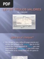 Cheque para Abono en Cuenta | PDF