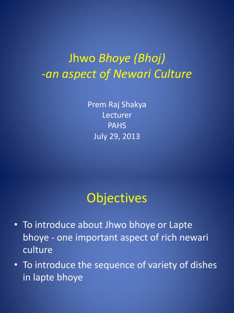 Introduction To Newari Culture | PDF | Curry | Vegetables