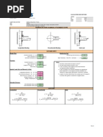 Dummy Leg & Trunnion Calculation Sheet: Pipe Dia. MM Pipe Nom. THK ...