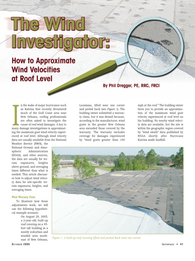 Averaging Wind Over Time - Durst Curve | PDF | Wind Speed | Wound