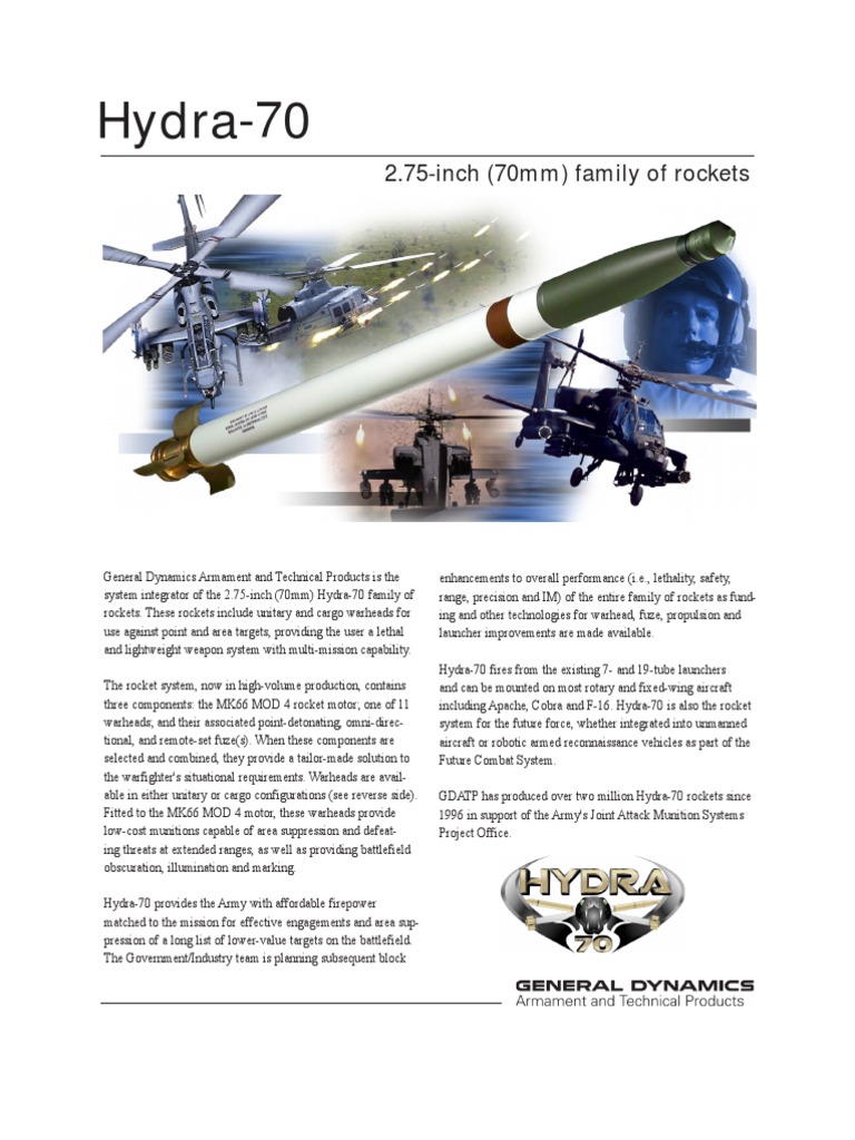 Hydra-70 | Ammunition | Rocket | Free 30-day Trial | Scribd