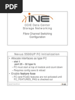 Cisco SAN Switch Zoning Guide | PDF | Network Switch | Data Transmission