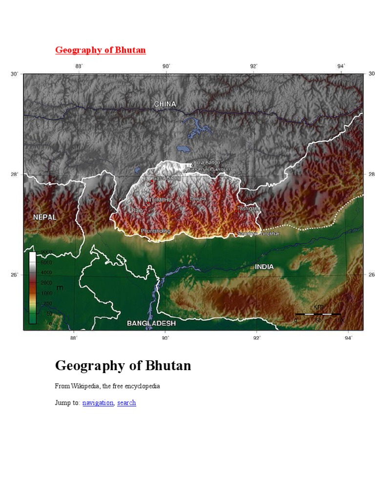 Geography | Bhutan | Rain