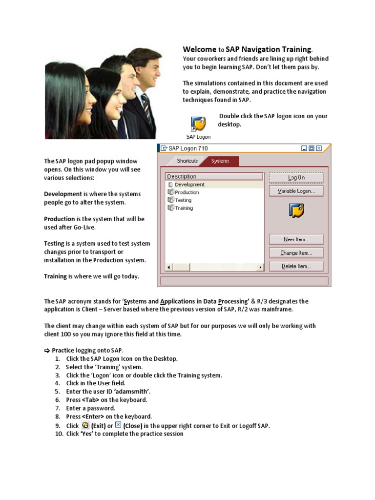 SAP 129 Navigation PDF | PDF | Icon (Computing) | Computer Keyboard