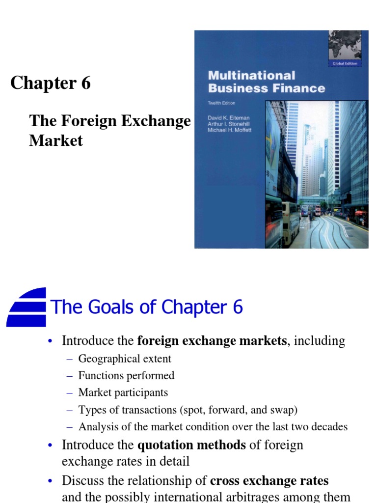 Chapter 6 - The Foreign Exchange Market | PDF | Foreign Exchange Market ...