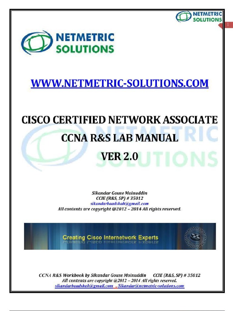 Sikandar Ccna Notes | PDF