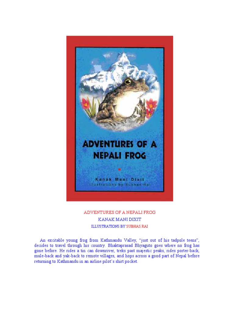 DHUMDHAM Adventure of A Nepali Frog | PDF | Transport | Nature