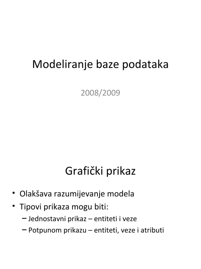 04 Graficki Prikaz Modela | PDF