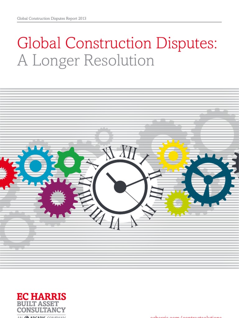 EC Harris Construction Disputes 2013 | PDF | Mediation | Joint Venture