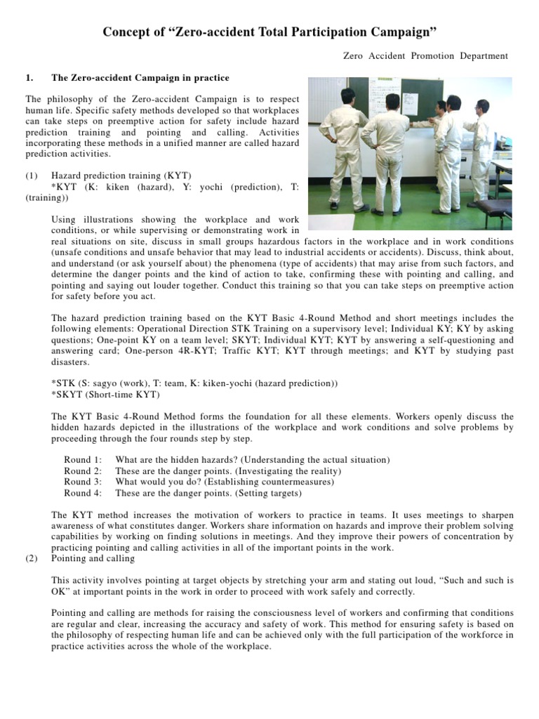 KYT | Occupational Safety And Health | Safety