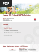 CSFB Feature Introduction | PDF | Lte (Telecommunication) | Radio ...