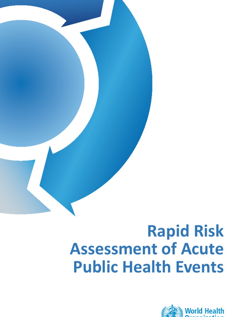 Rapid Risk Assessment of Acute Public Health Events | PDF | Risk ...