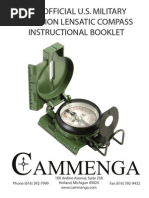 Military Compass Usage Guide | PDF | Compass | Navigation