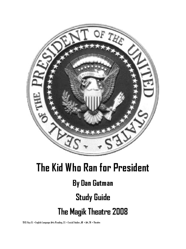 Kid For President Study Guide | PDF | Presidents Of The United States ...