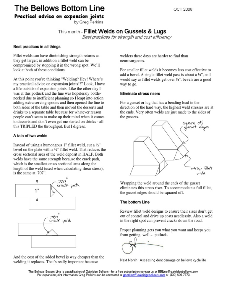 Weld Tips for Engineers | PDF | Welding | Construction