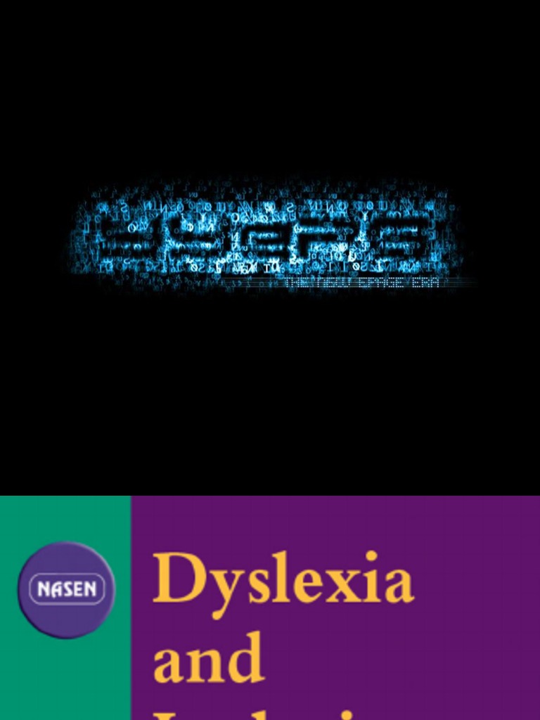 Dyslexia and Inclusion | PDF | Dyslexia | Syllable