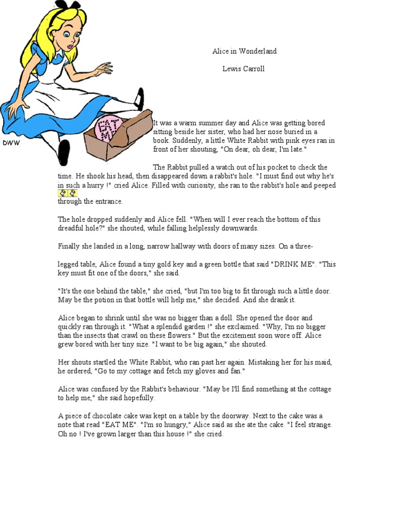 Alice in Wonderland | Leisure | Fiction & Literature