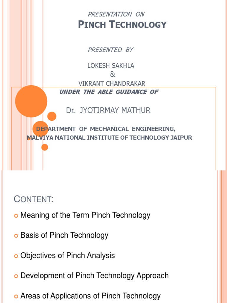 Pinch technology | Heat | Materials Science
