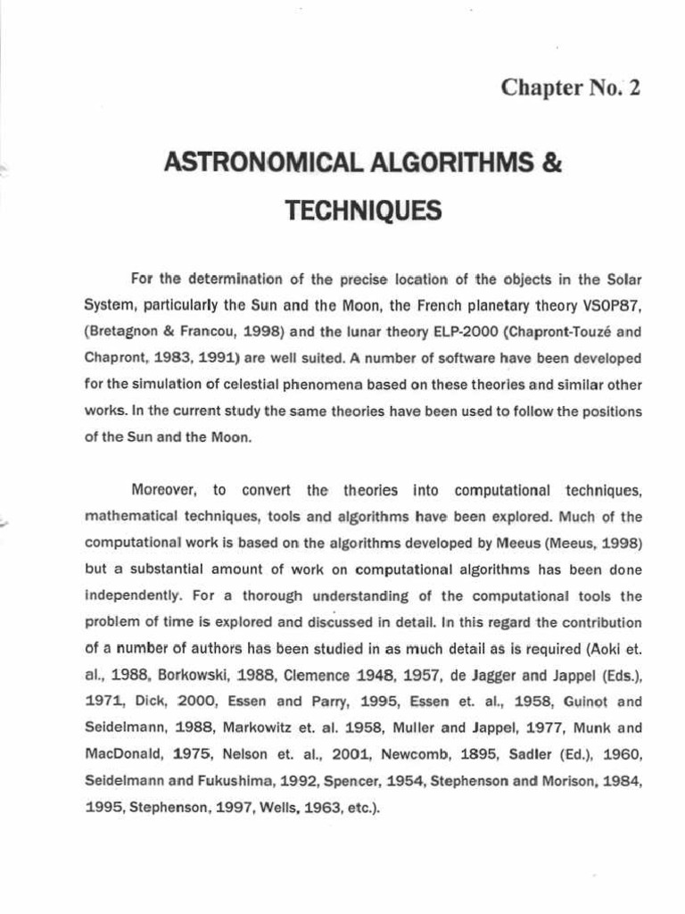Astronomical Formulae | PDF | Celestial Mechanics | Astronomy