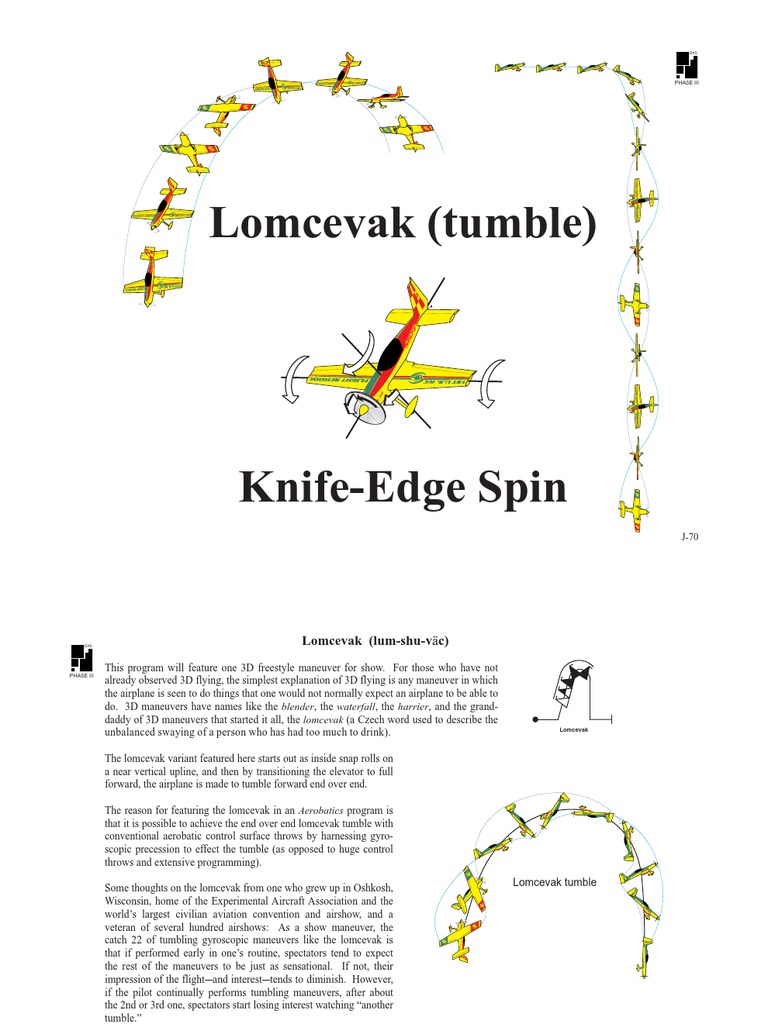 Lomcevak (tumble) | Airplane | Aviation