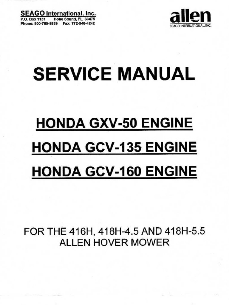 Honda Service Manual002 PDF | PDF