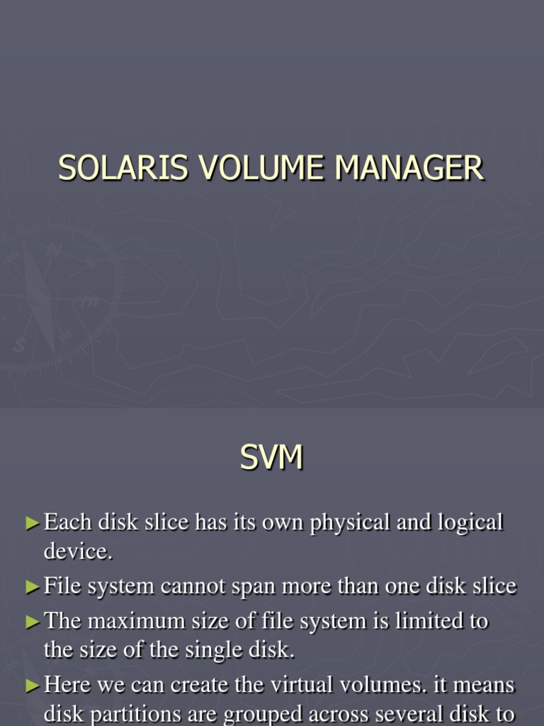 Solaris Volume Manager | PDF | Databases | Computer Data Storage