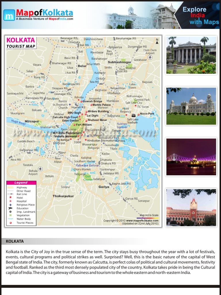 Map of Kolkata | PDF