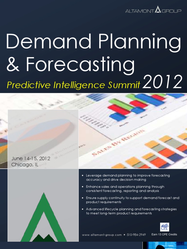 Demand Forecasting Pdf Forecasting Supply Chain