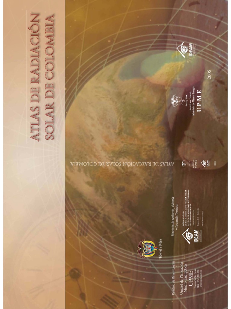 Atlas de Radiación Solar de Colombia | Energía solar | Luz de sol