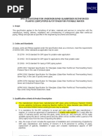 Specification - For - GRP - Pipe - and - Fittings - R3 | PDF ...