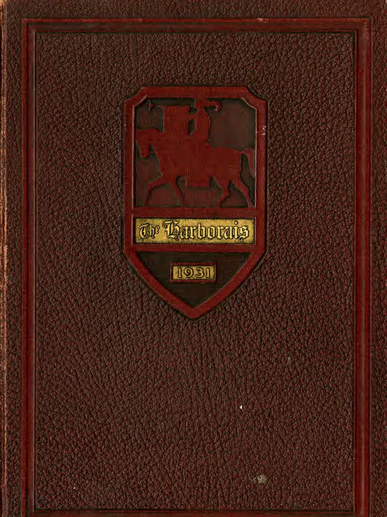 1931 Harbor Springs High School Yearbook | PDF | Knight | Schools