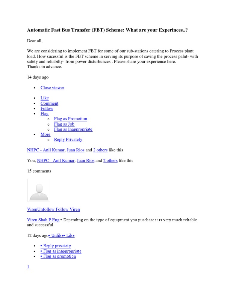 Evaluating the Reliability and Safety of Automatic Fast Bus Transfer ...
