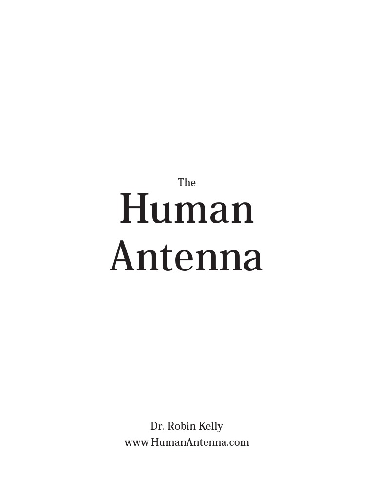 Item3 Life8 D Church The Human Antenna Book | PDF | Pharmaceutical Drug ...