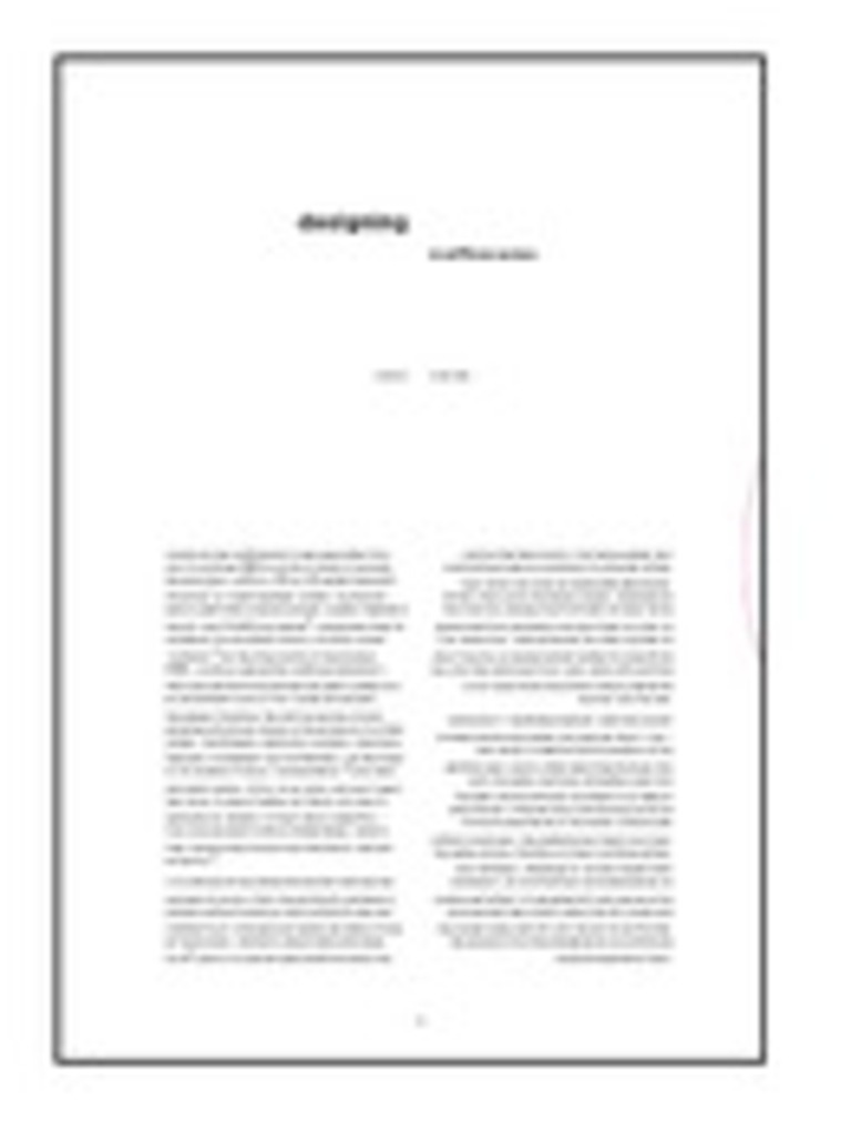 Designing Inefficiencies | PDF | Camera | Design