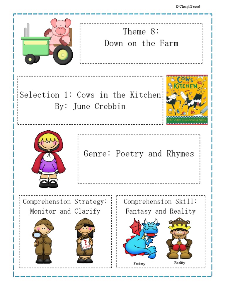 Theme 8 Cows in the Kitchen