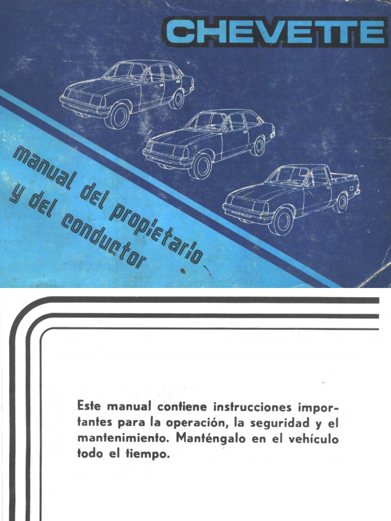 chevrolet chevette manual del propietario y del conductor.pdf ...
