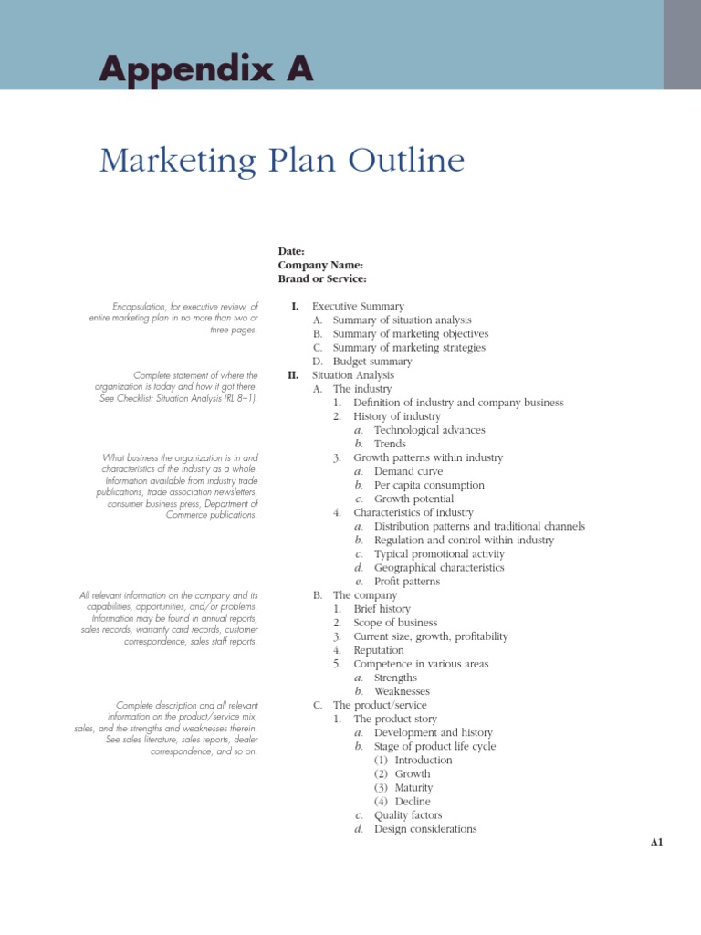 Appendix A | PDF | Sales | Marketing