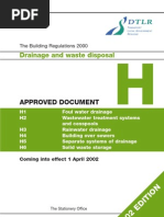 Technical Guidance Document (TGD) H 2010 - Drainage and Water Water ...