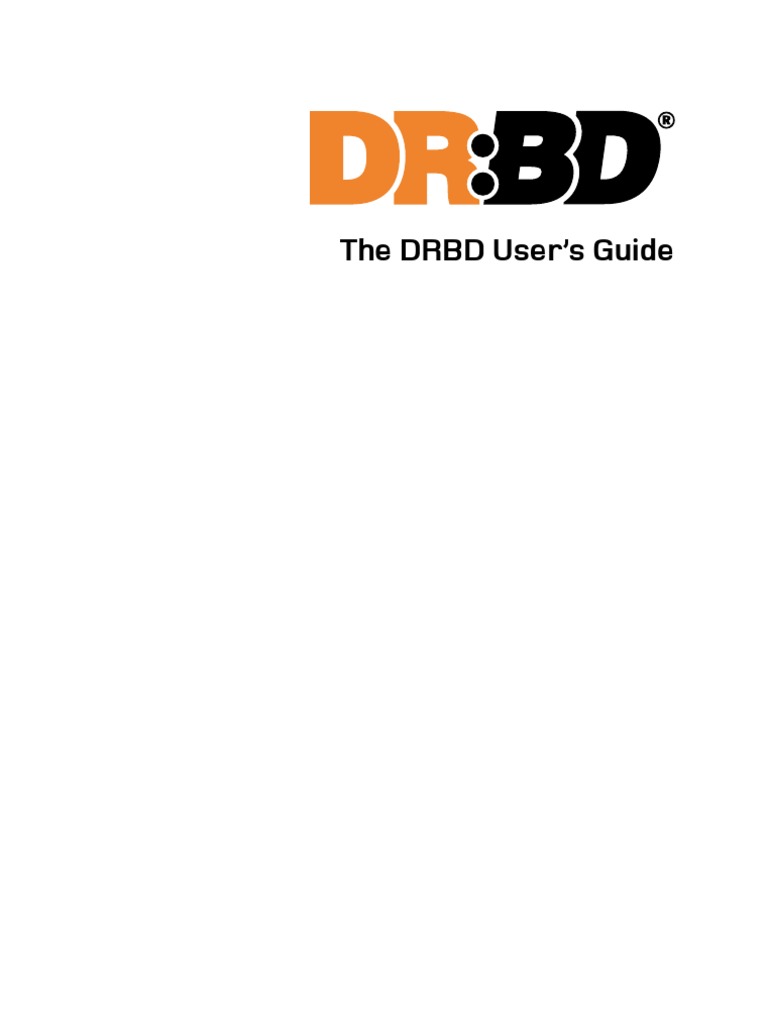 Drbd Users Guide Pdf Replication Computing Device Driver