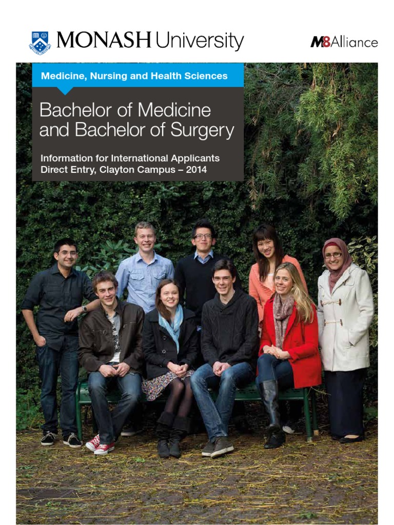 Monash MBBS Brochure | PDF | Gce Advanced Level (United Kingdom) | Medicine