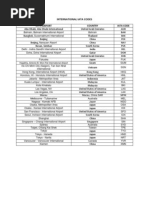 IATA 2-Letter Airlines Code | PDF | Airlines | Transport