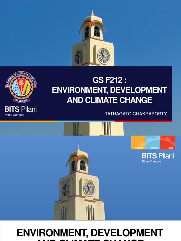 Introduction To Environment, Development and Climate Change | Download ...