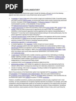 Westminster System: Definition and Relevance | PDF | Parliamentary ...