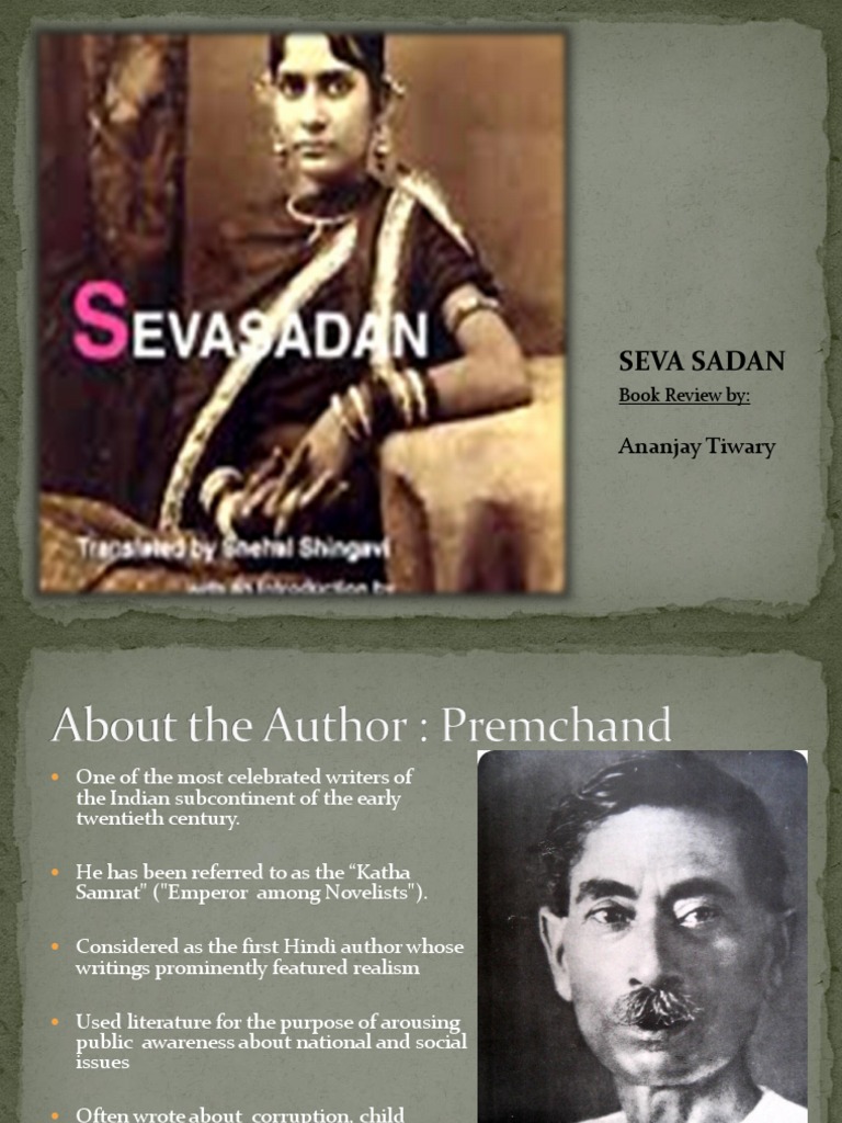 Seva Sadan: A Critical Review | PDF | Novels