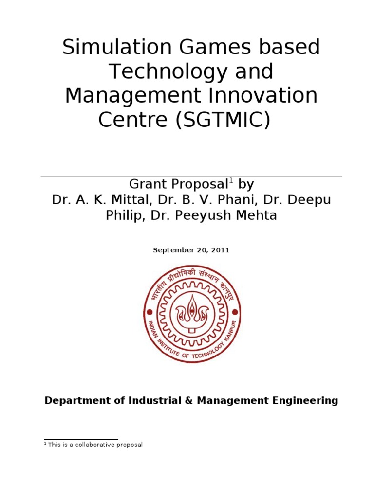 Simulation And Modeling Lab Proposal Ver 2 0 Dp Pdf Simulation