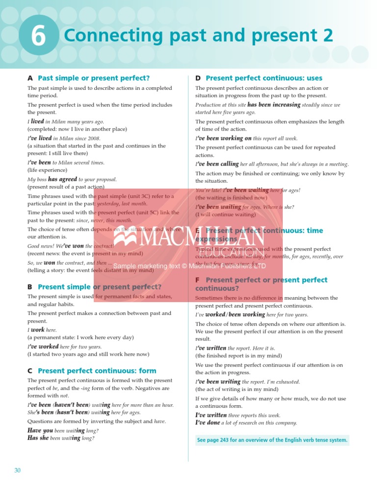 2nd Ed Business Grammar Builder Unit 6 | PDF | Linguistics | Grammar