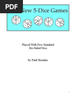 Dice Games Booklet | PDF | Gambling | Consumer Goods